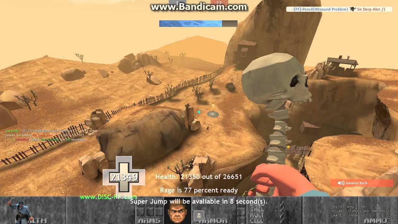 TF2: Freak Fortress 2 (Doom Guy Gameplay) - YouTube