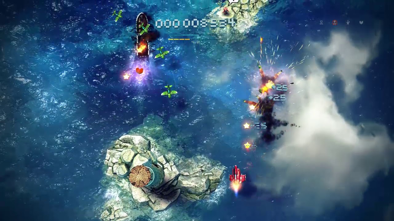 Sky Force Anniversary gameplay - YouTube
