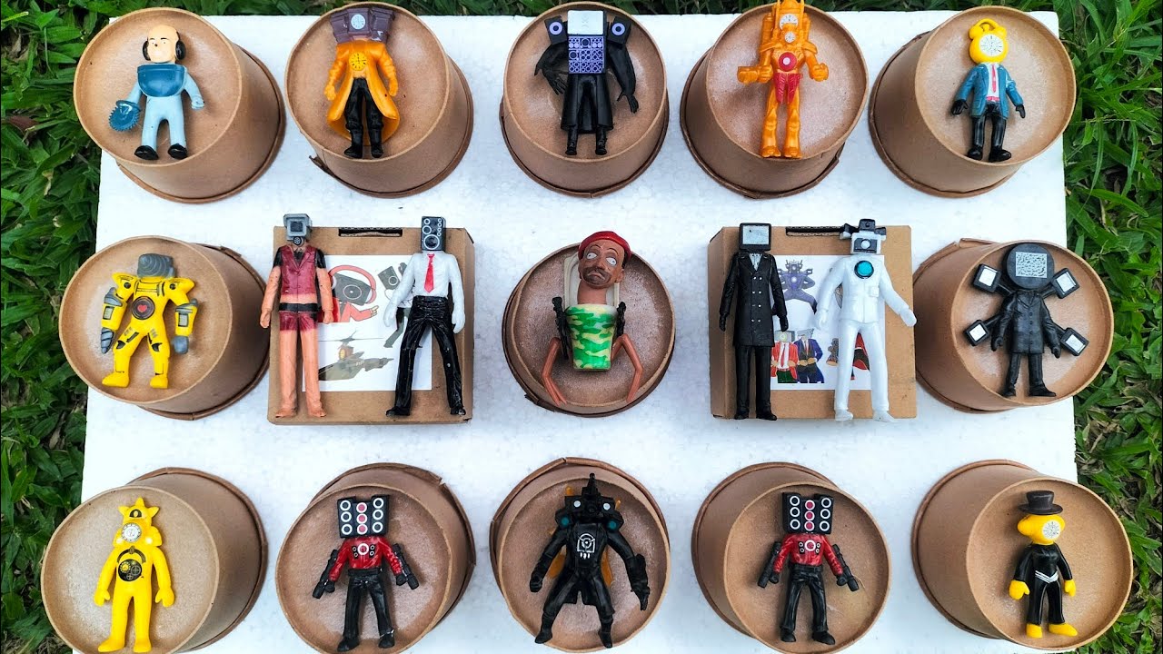 NEW UPGRADE TITAN CAMERAMAN vs Drill Man,Skibidi CCTVMAN,Clockman Clay ...