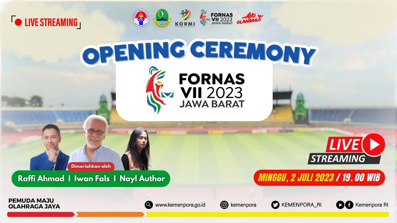 LIVE! OPENING CEREMONY FORNAS KE-7 2023 - YouTube