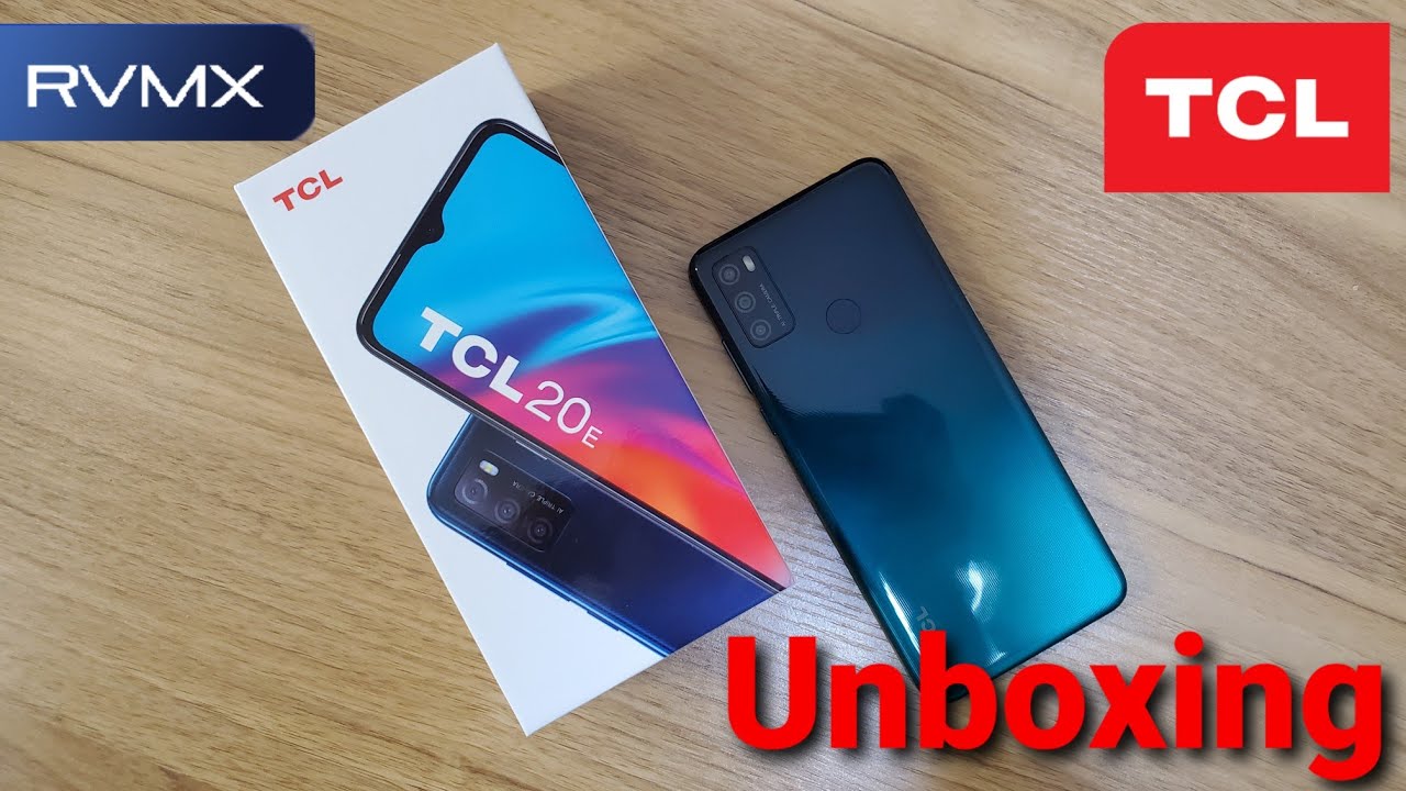 TCL 20E Unboxing en Español - YouTube