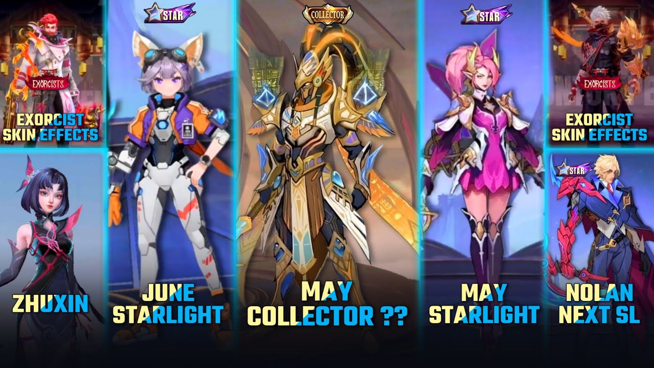 Alpha May Collector?Karina May - Joy June Starlight, Skin Effects Exorcist,New Hero Zhuxin And ...