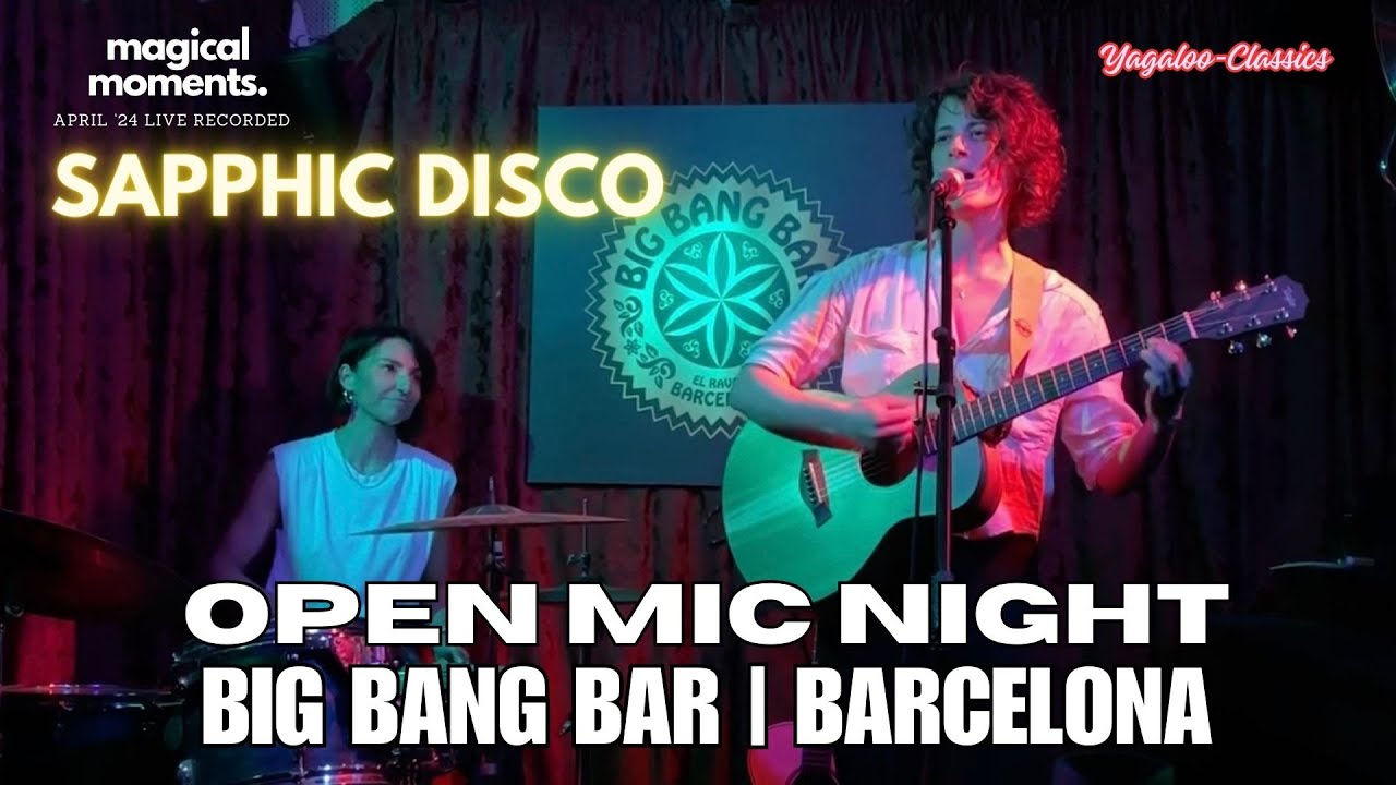 Sapphic Disco Premiere at BIG BANG BAR Barcelona - YouTube