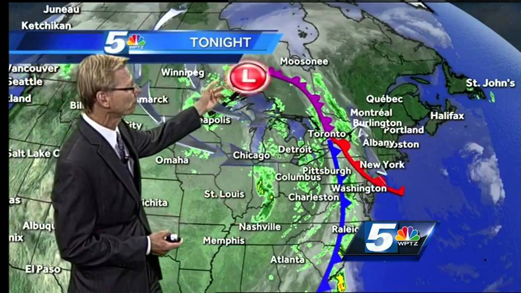 Tom Messner's WPTZ weather forecast - YouTube