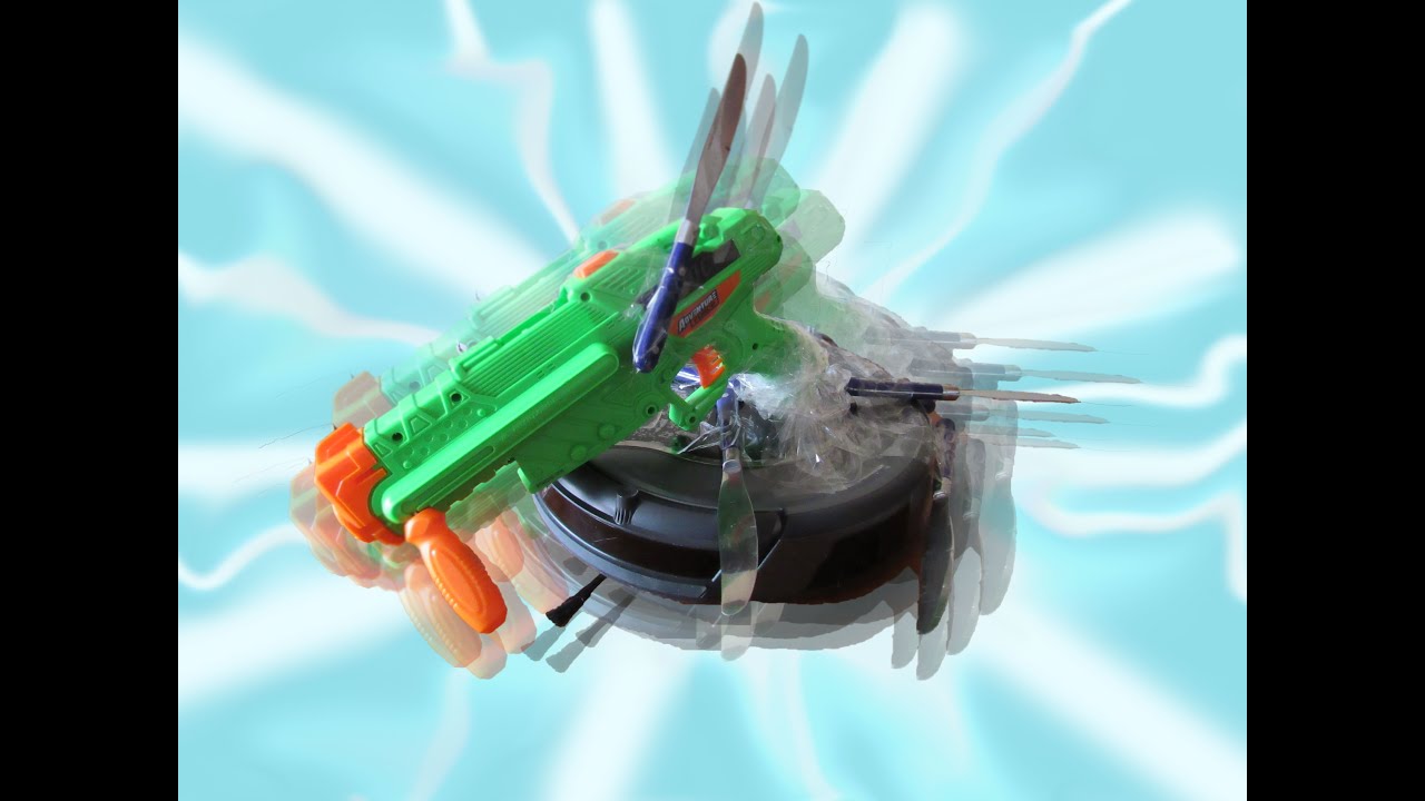 I turned my roomba into a weapon - YouTube