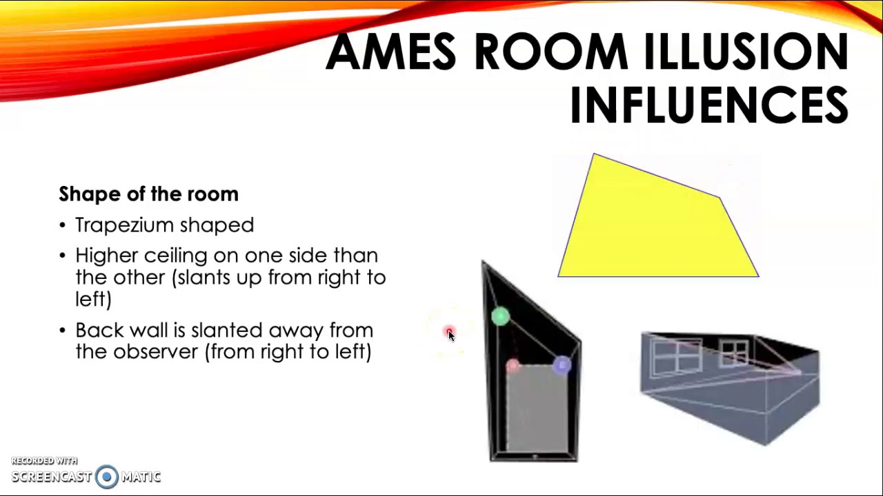 Ames Room Illusion - YouTube