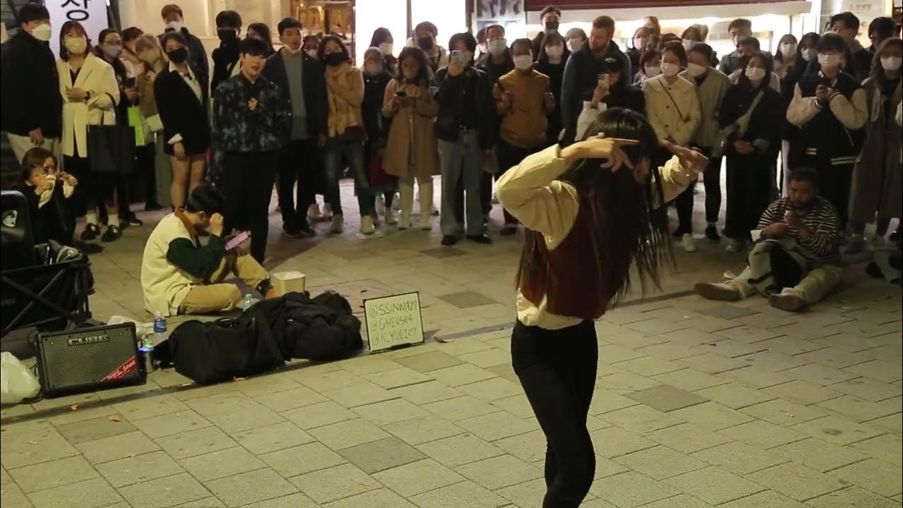 Jhktv] Kim Hyojin Kagawayu Hongdae Kpop Dance Kick It 김효진 카가와유홍대케이팝댄스영웅