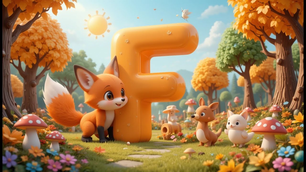 F is for Frog | Fun Jumping ABC Song for Kids | Learn Letter F - YouTube