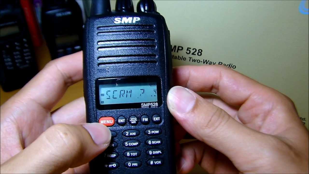 MOTOROLA SMP 528 VHF Radio Review - YouTube