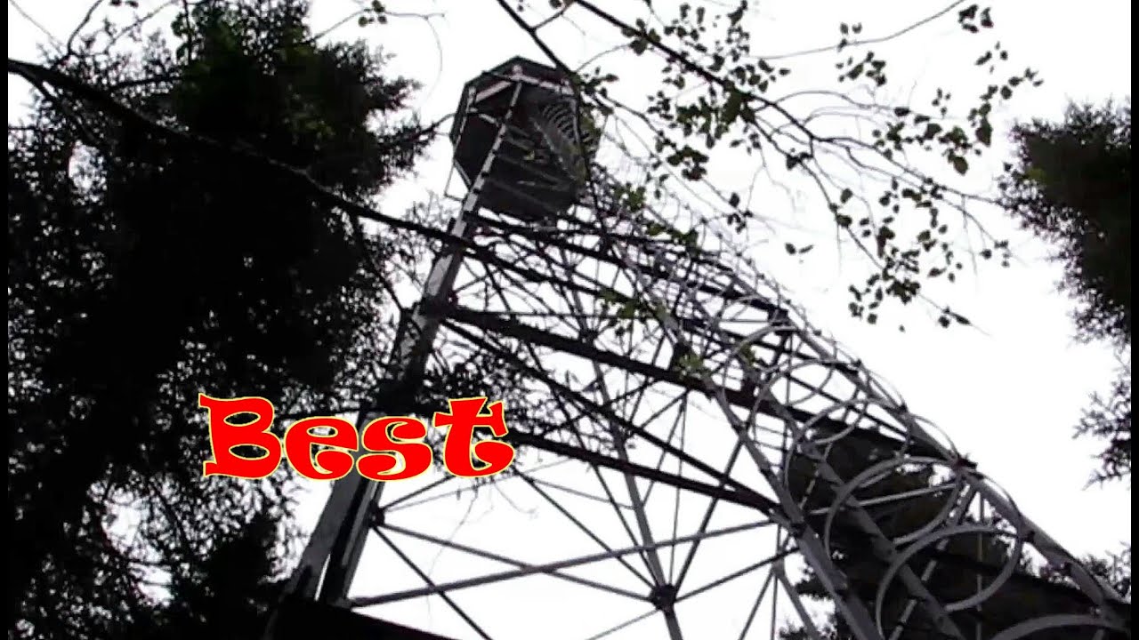 Best Intact Abandoned Fire Tower I've ever seen - YouTube