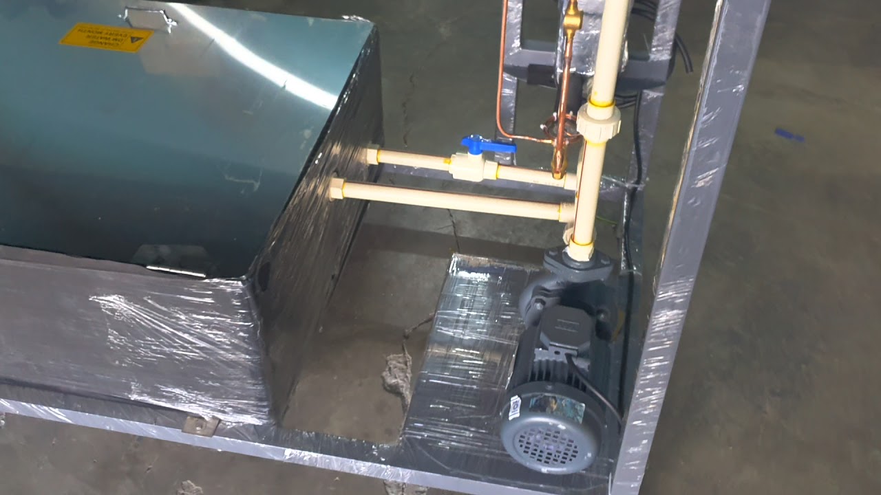 5TR INDUSTRIAL CHILLER BPHE TYPE 94635 35591 - YouTube
