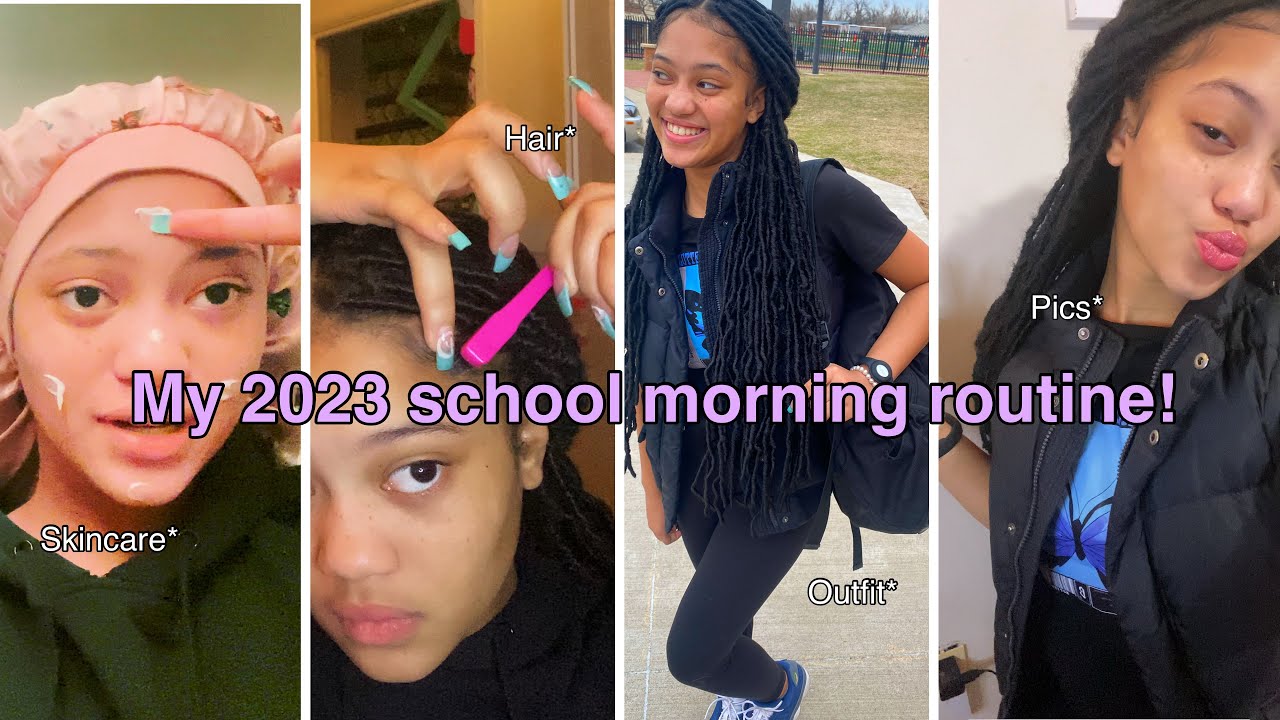 My 2023 hs morning routine as a freshman* - YouTube