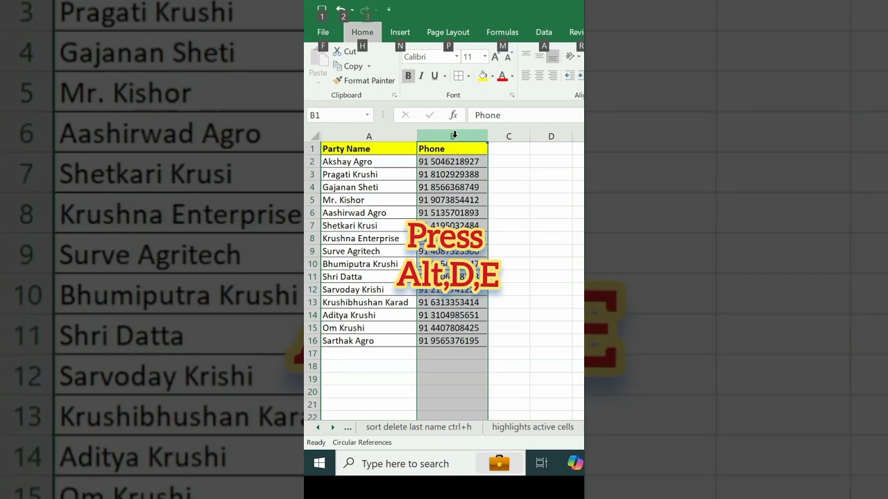 To Change Numbers Format In Excel How To Remove 91 From The Number In To Change Numbers Format In Excel How To Remove 91 From The Number In