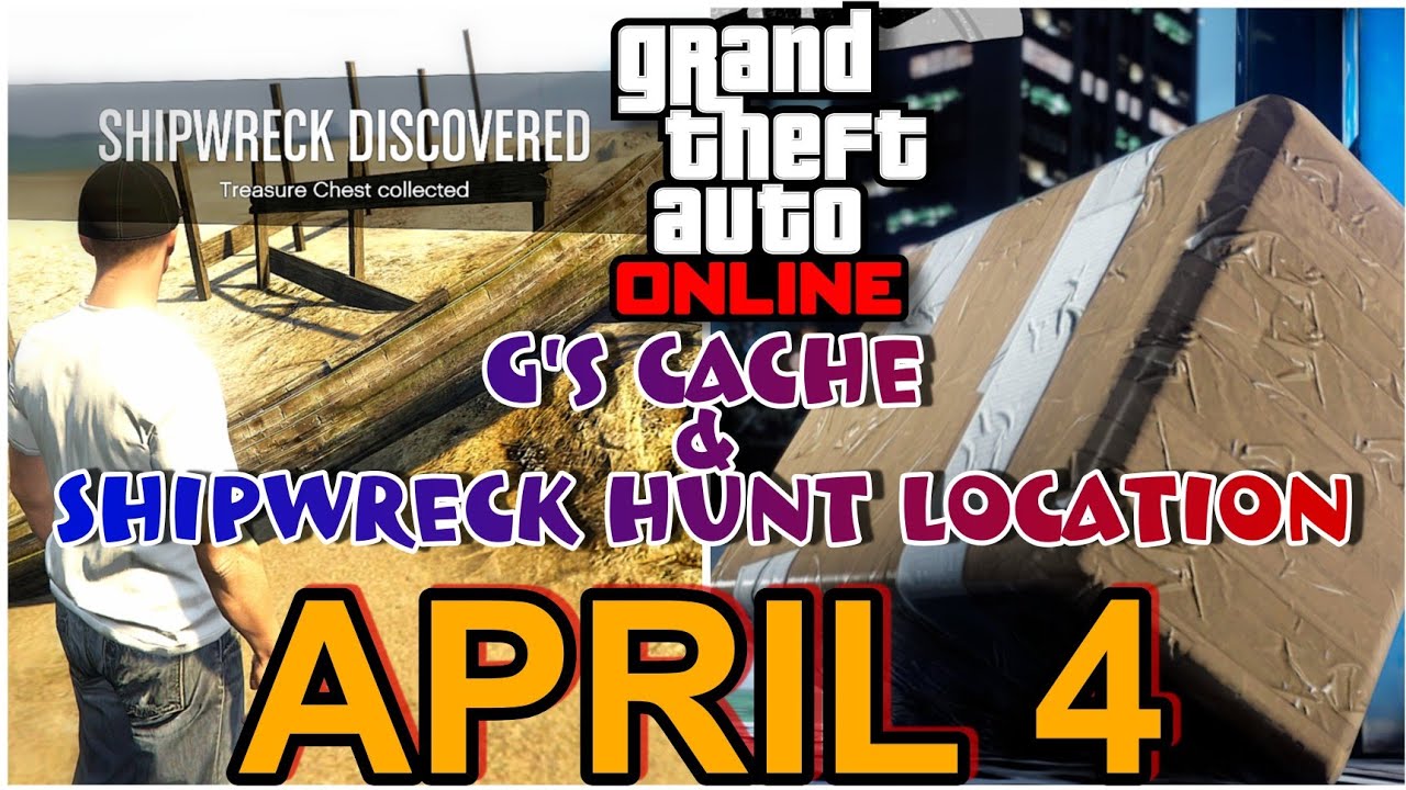 G'S CACHE & SHIPWRECK HUNT LOCATION TODAY APRIL 4 - YouTube