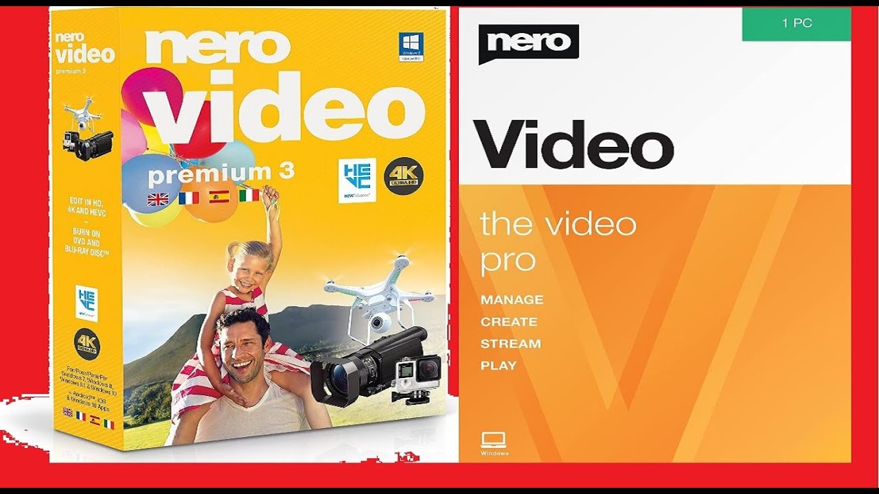 Nero Video 2020 vs Nero Video Premium 3 2017 - YouTube