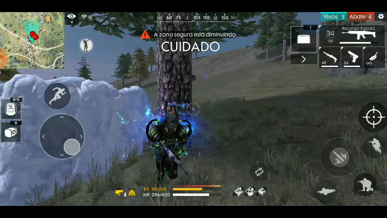 NOVO MODO NO FF. MINHA NOVA ARMA DE RUCHE - YouTube