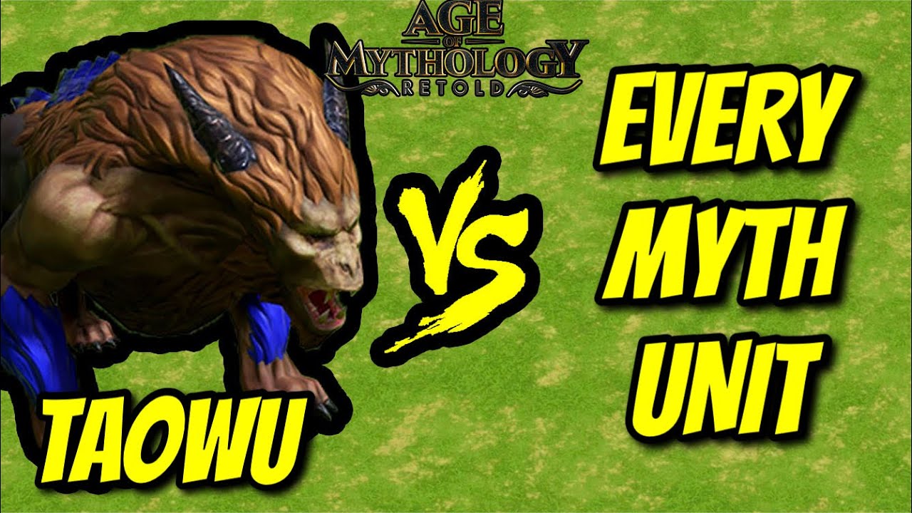 TAOWU vs EVERY MYTH UNIT | Immortal Pillars | Age of Mythology: Retold ...