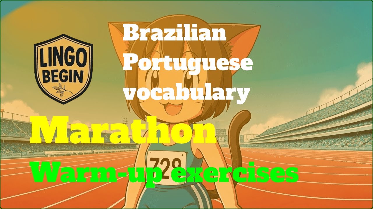 Brazilian Portuguese vocabulary for Beginners | Marathon | Warm-up ...