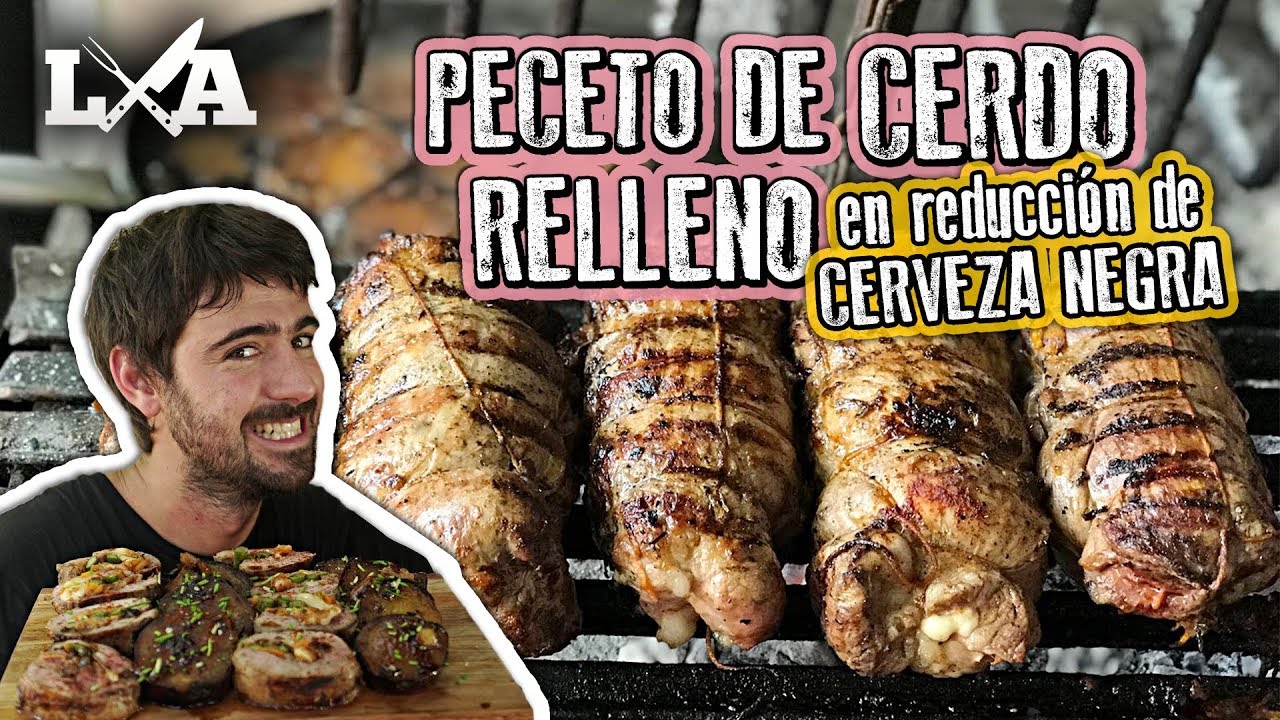 Peceto de Cerdo Relleno en reducción de Cerveza Negra - Receta de Locos ...
