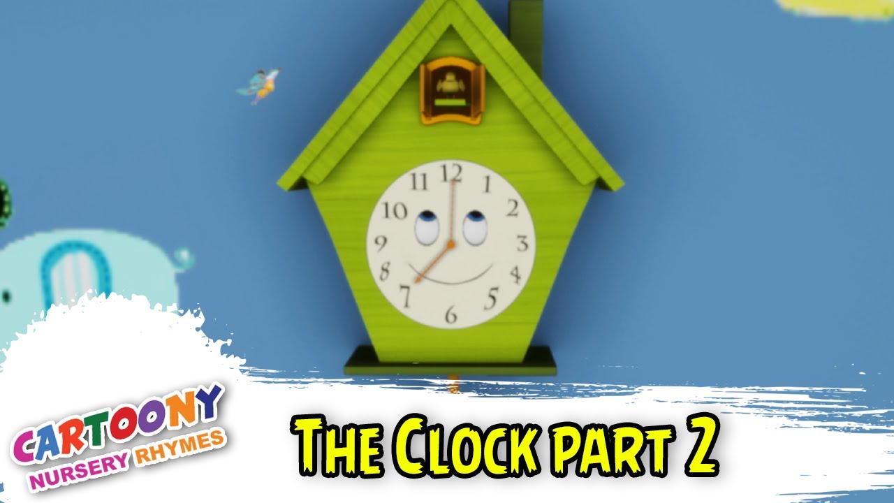 The Clock Part 2 | Educational Rhymes For Kids | Learning Rhymes For ...