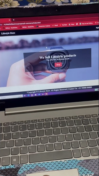 Coding Of E Commerce Website Using Html Css Coders Codingskills Css Hackers Website Youtube