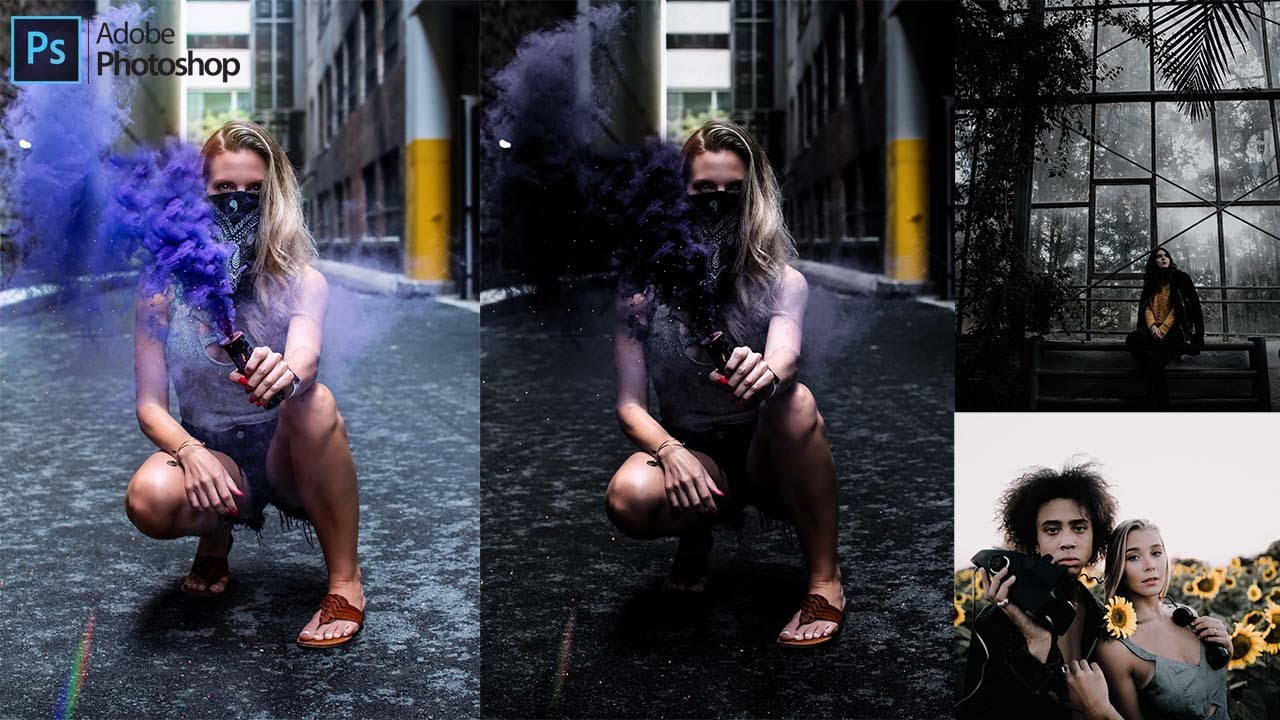 Cool Dramatic Effect In Photoshop CC 2021 | Photoshop Tutorial - YouTube