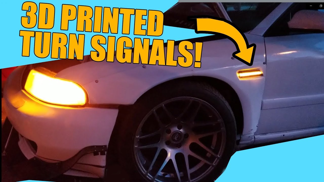 3D PRINTED TURN SIGNALS - YouTube
