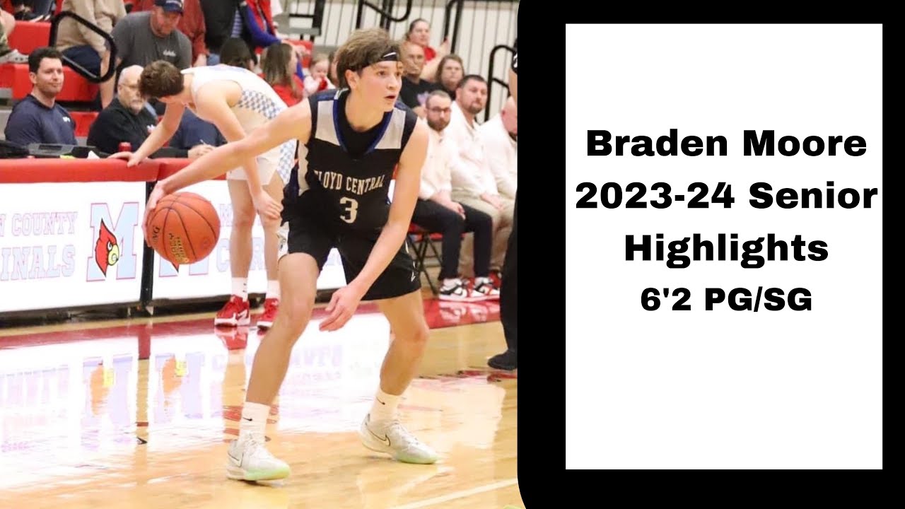 Braden Moore Senior Highlights 2023-24 - YouTube