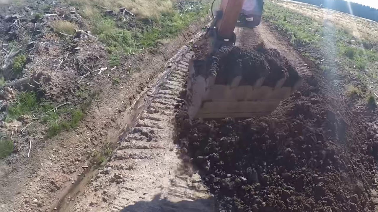 Forest Road Construction - YouTube