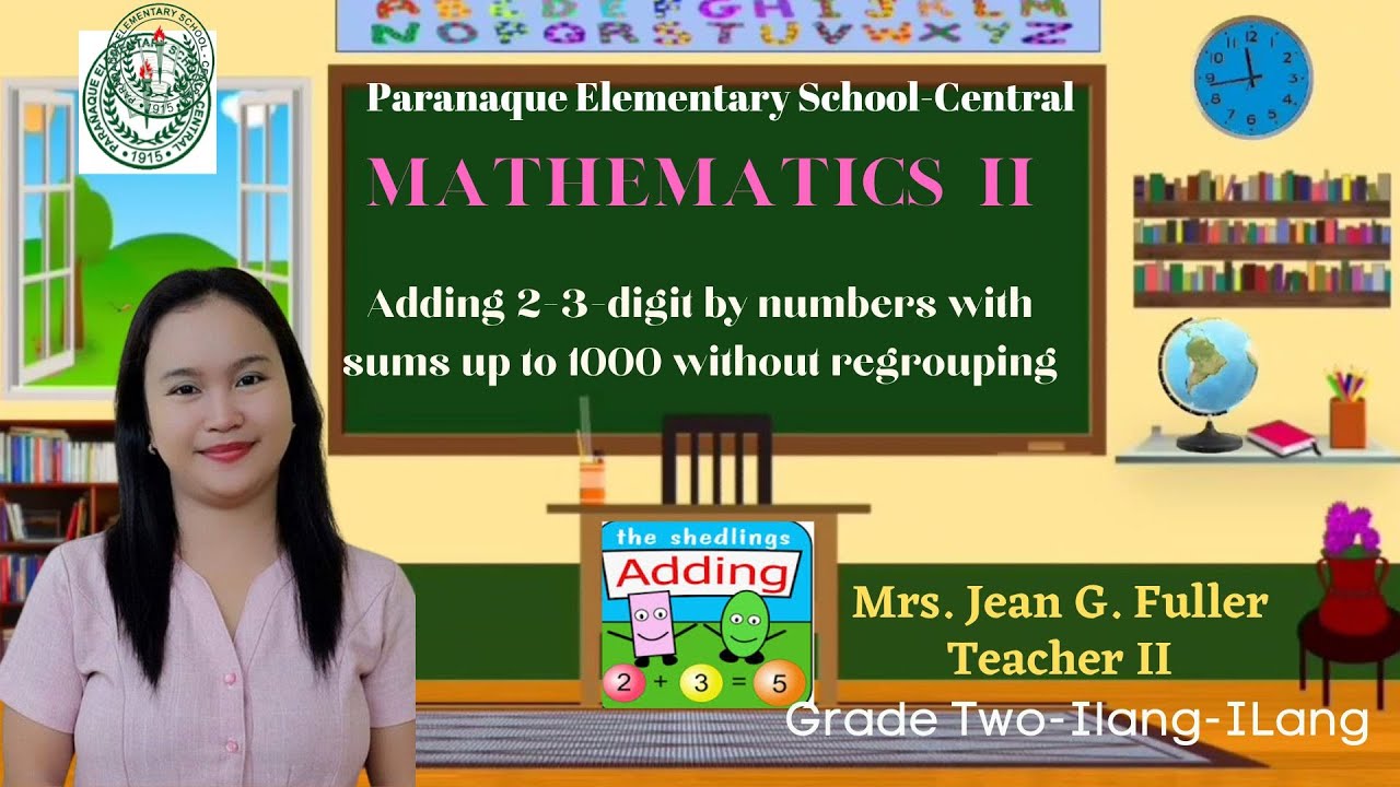 Adding 2-3 Digit by Numbers with Sums up to 1000 Without Regrouping II ...