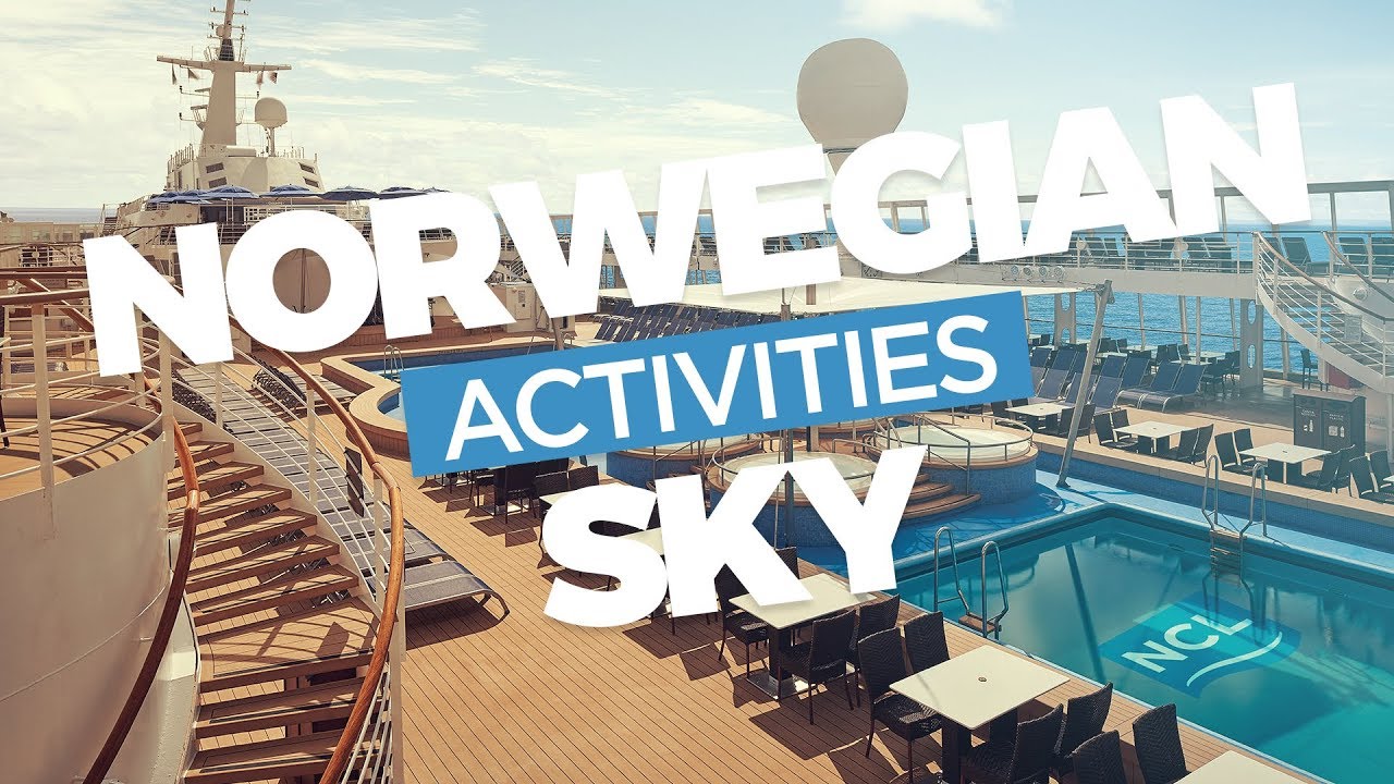 Norwegian Sky Tour | Activities - YouTube