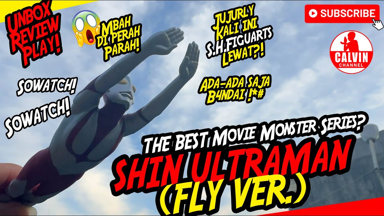 ️ SERU BUAT SERU-SERUAN! Shin Ultraman Flying ver. Movie Monster Series ...