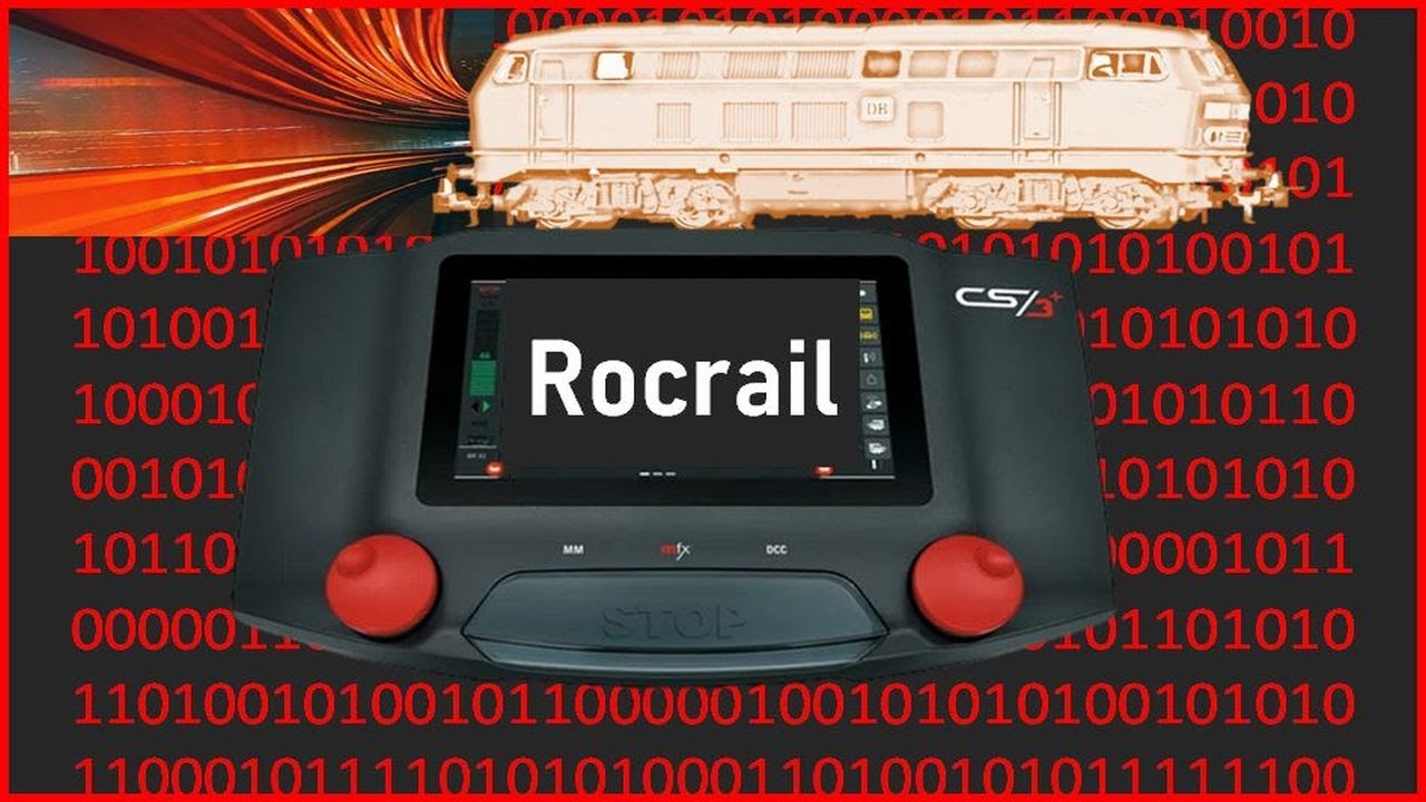 Modellbahn: Präzise Zugkontrolle mit Rocrail und der CS3 von Märklin - YouTube