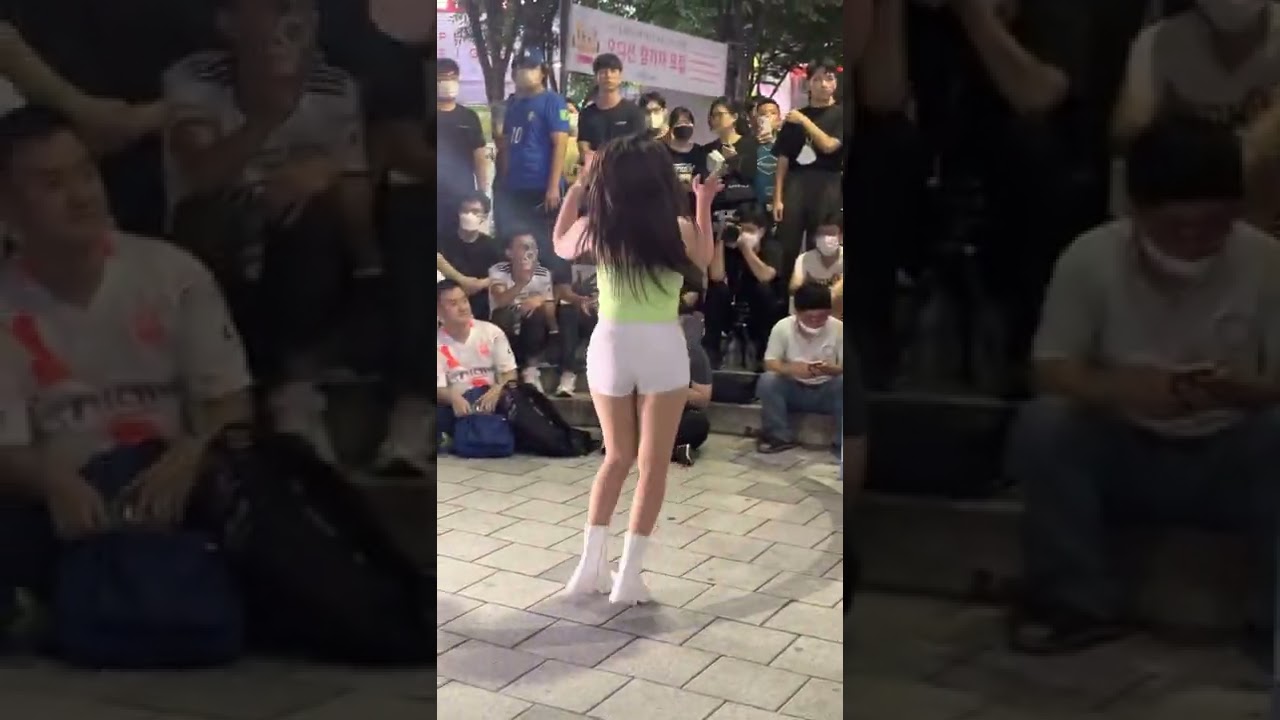 다이아나 홍대버스킹 다이아 나랑사귈래 Youtube