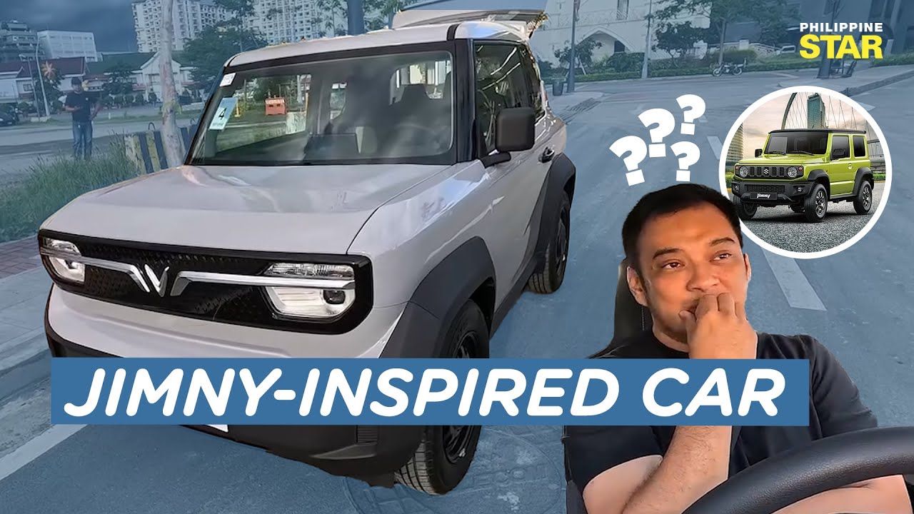 VinFast VF3 test drive on the roads of Manila - YouTube