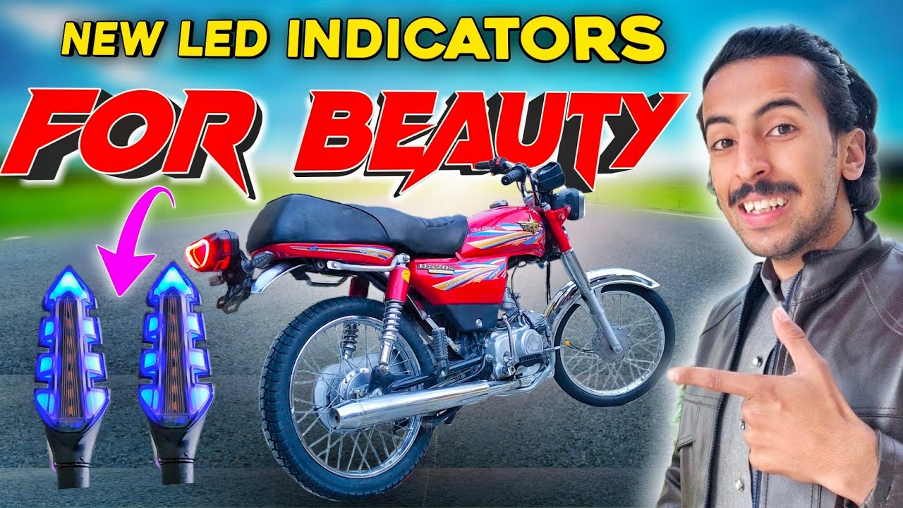Fancy Indicators For Modified CD 70😍 |New Surprise Coming Soon| 🤔 - YouTube