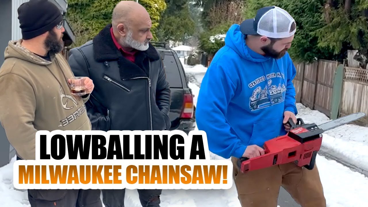 LOWBALLING A MILWAUKEE CHAINSAW! - YouTube