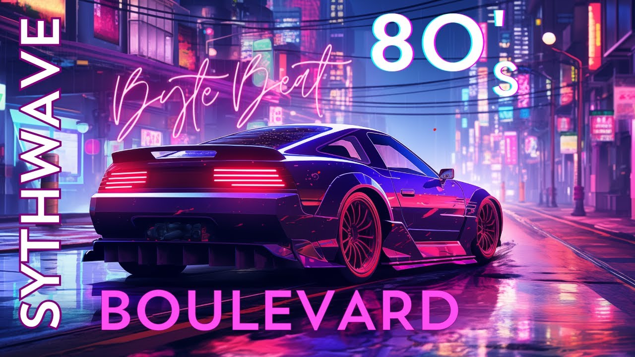 Byte Beat Boulevard: Synthwave 80's Drive in Cyberpunk Lovers Wonderland - YouTube
