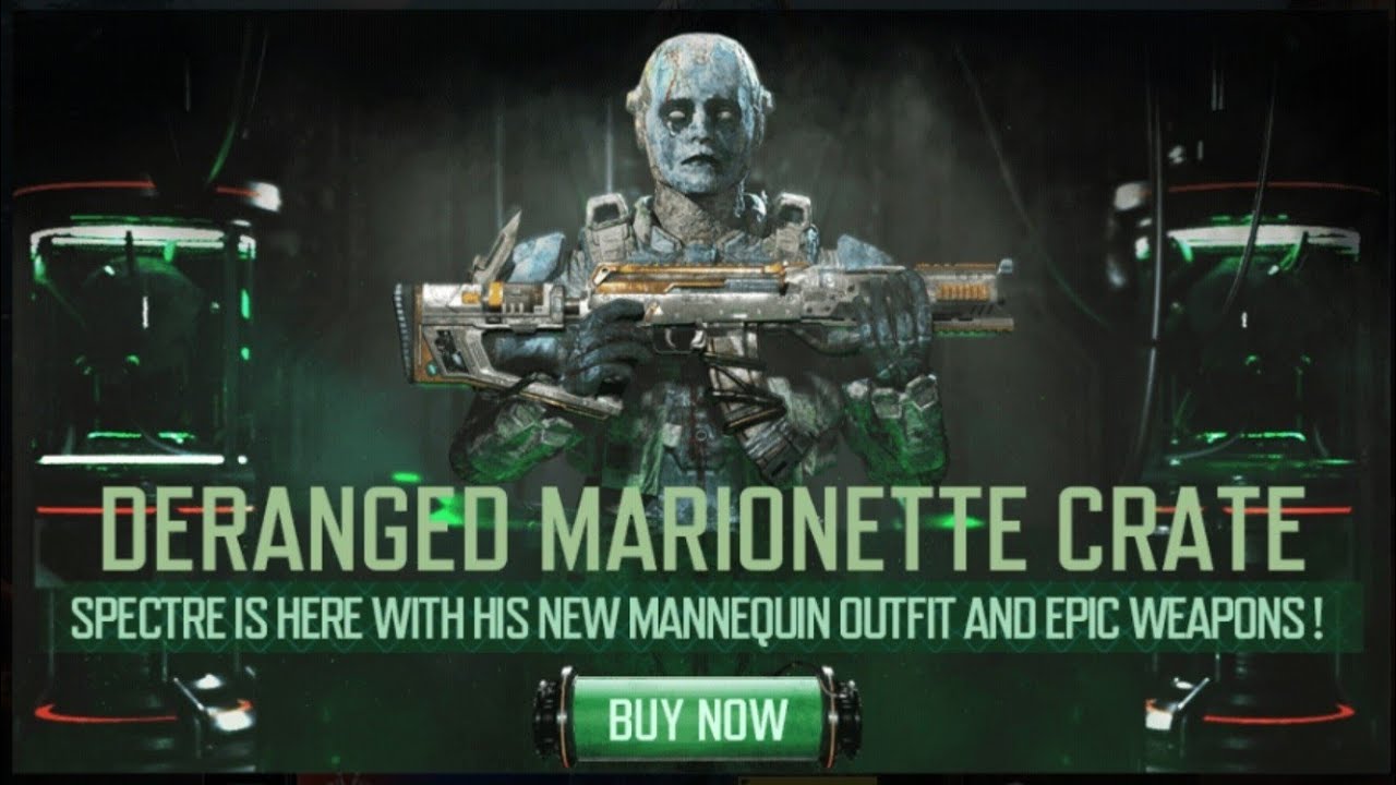 CODM: Deranged Marionette Crate - Legendary/Epic AK117 Iron Sight ...