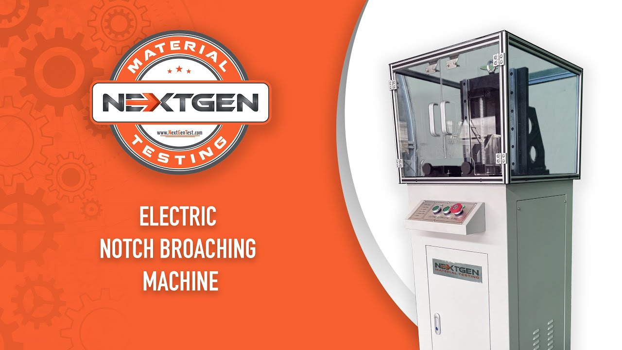 Introducing the Specimen Notching/Broaching Machine | GenNotch 4000 Series | NextGen - YouTube