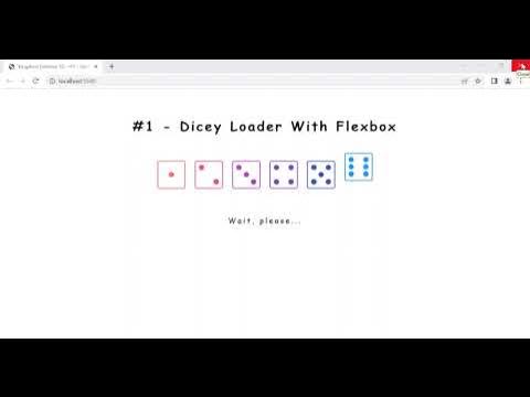 HTML and CSS animated color cubes - YouTube