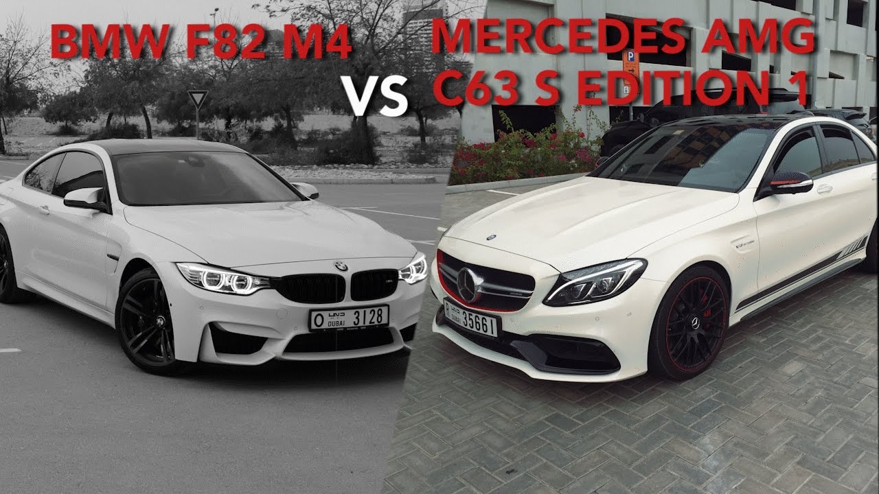 BMW M4 vs Mercedes-Benz AMG C63 S Edition 1 - In Depth Review ...