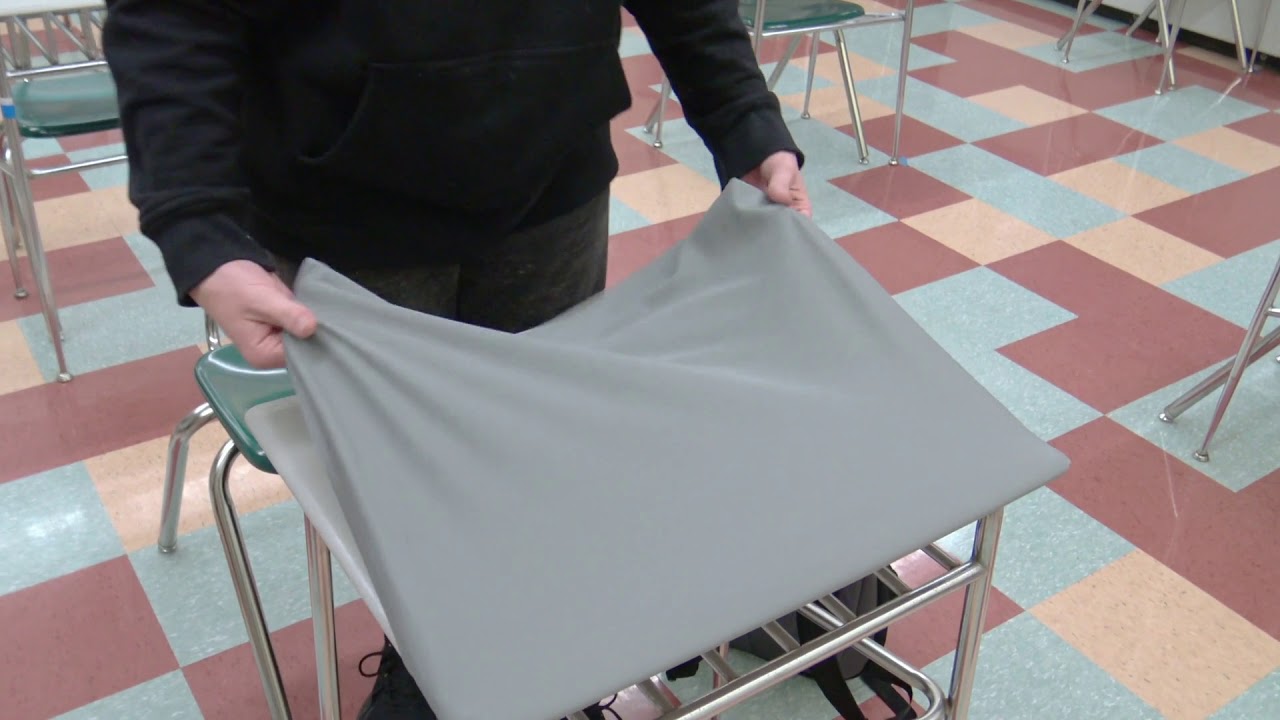DeskProtex -- Antimicrobial Covers for Classroom Desks - YouTube