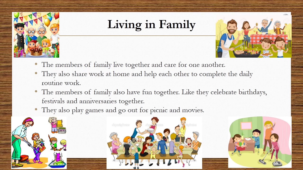 Grade 3 E.V.S. - Lesson 1 My loving family - YouTube