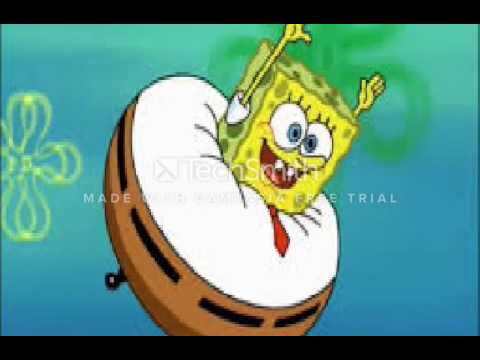SpongeBob He's Flying Lyrics - YouTube