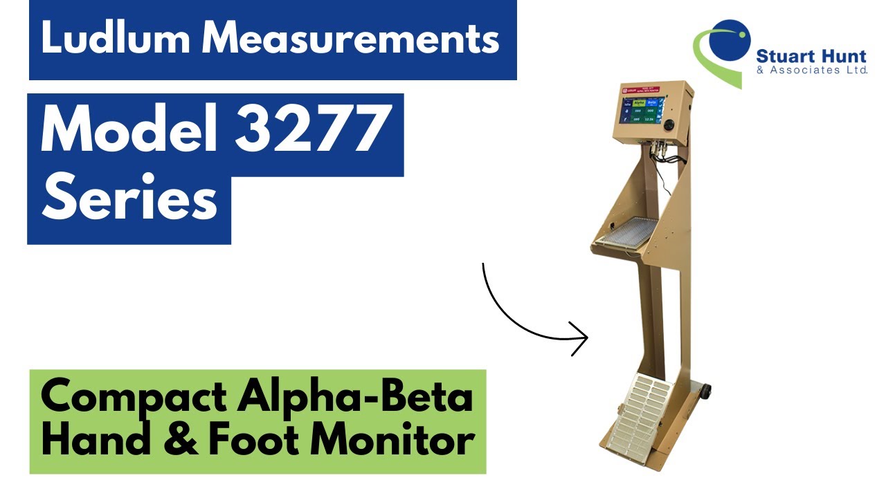 Model 3277HFM Compact Alpha-Beta Hand & Foot Monitor | Ludlum ...