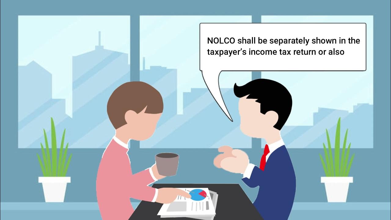 How to present NET OPERATING LOSS CARRY OVER (NOLCO)? - YouTube