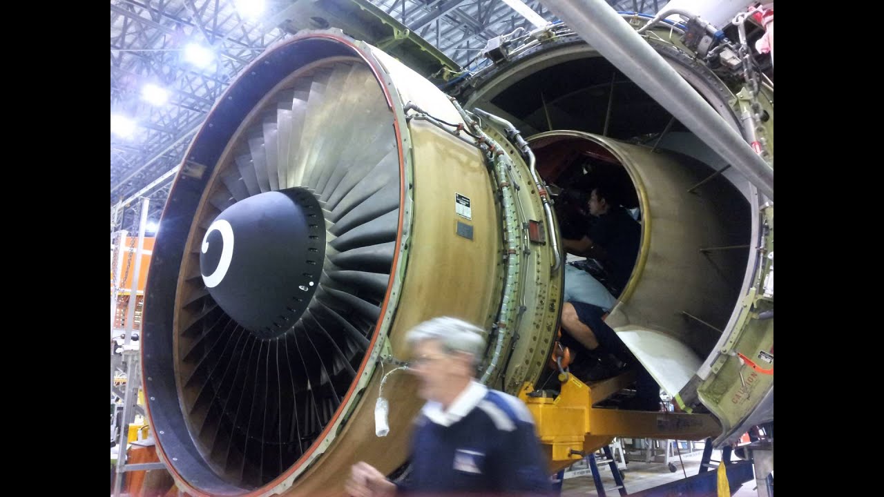 CF6 installation - YouTube