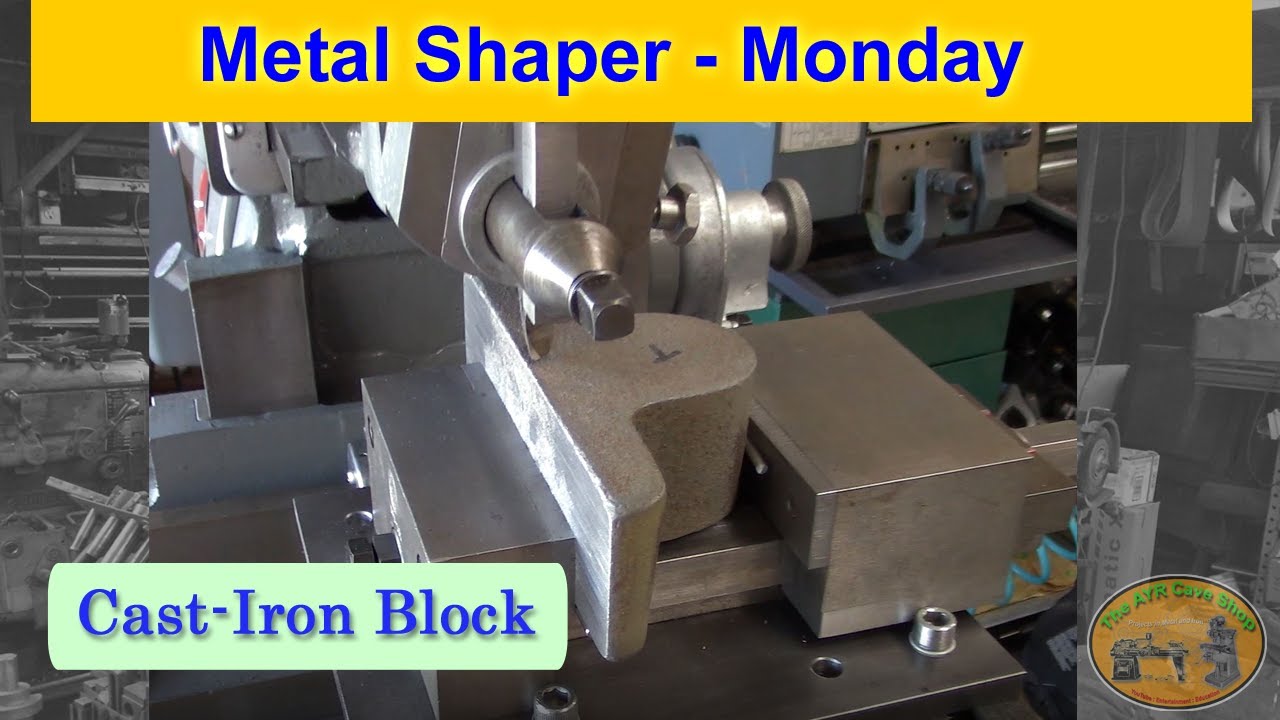 Metal Shaper Monday - Cast Iron on the Atlas 7B - YouTube