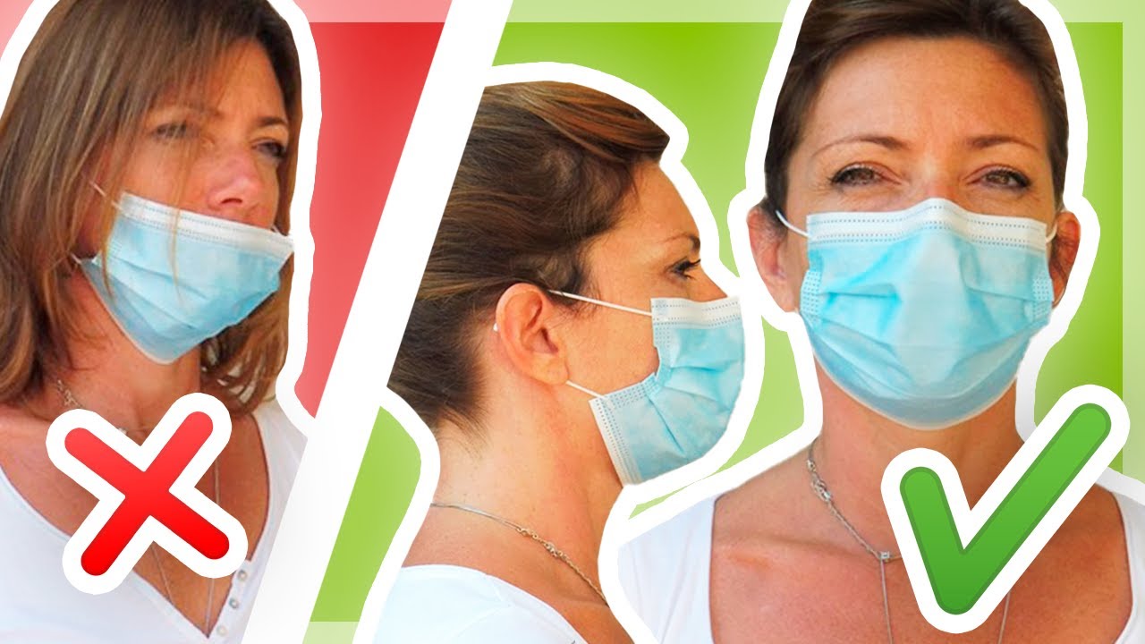 Comment bien porter un masque ? 😷 - YouTube